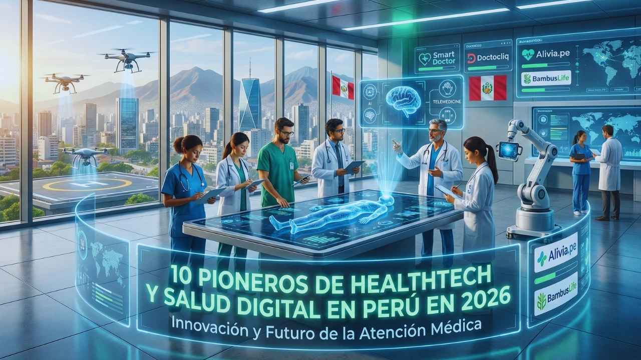 10 Pioneros de HealthTech y Salud Digital en Perú en 2026