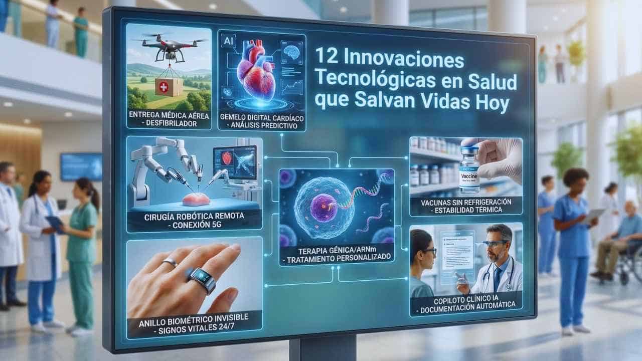 12 Innovaciones Tecnológicas en Salud que Salvan Vidas