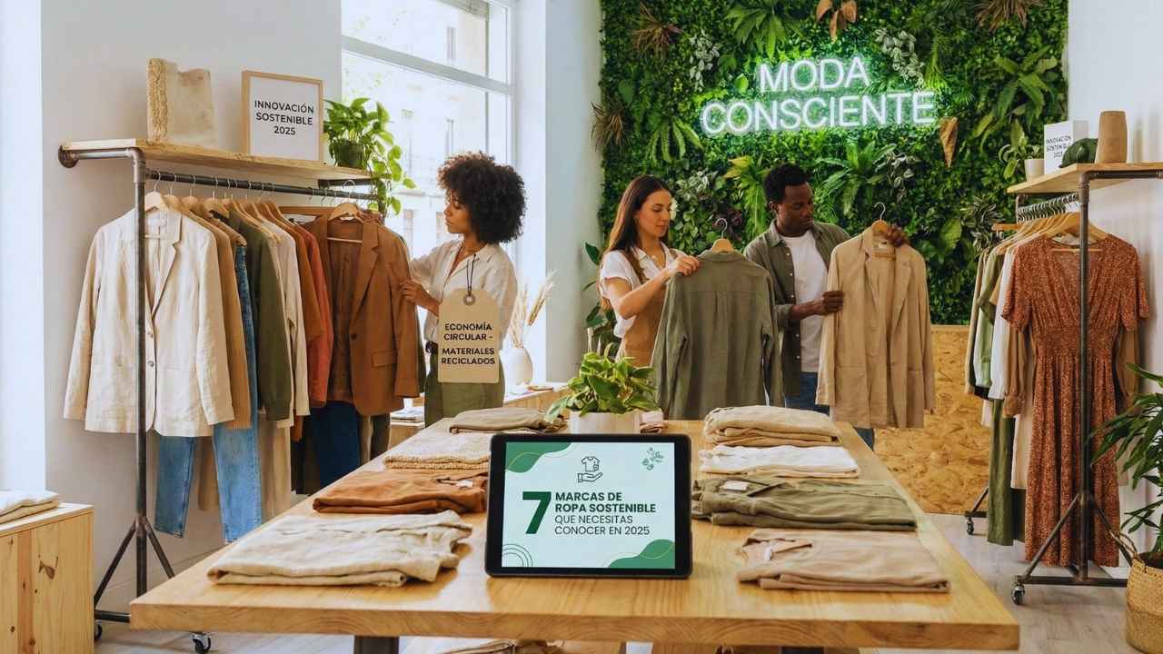 7 marcas de ropa sostenible que debes conocer en 2025
